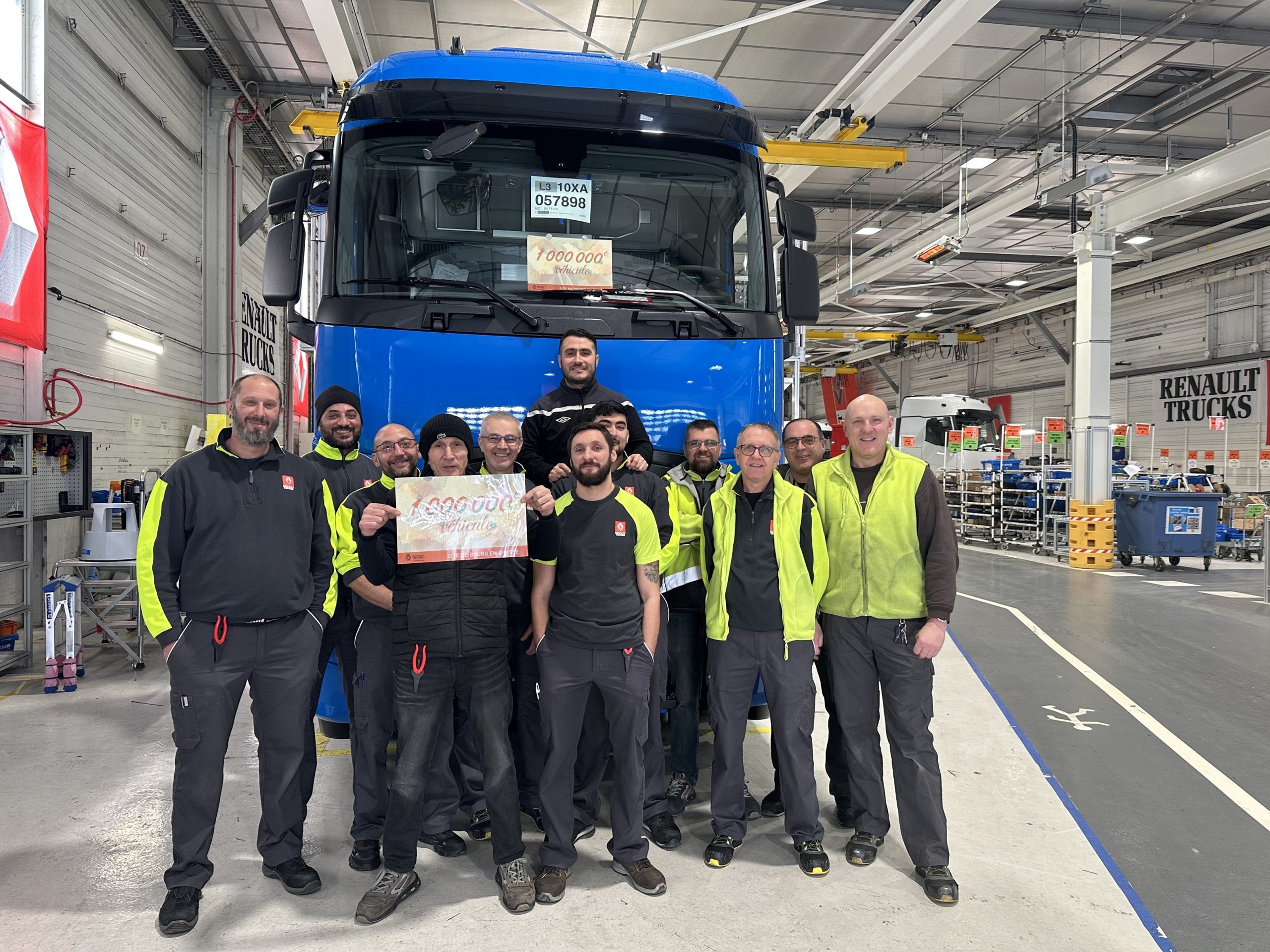 Το εργοστάσιο της Renault Trucks στο Bourg-en-Bresse κατασκευάζει το ...